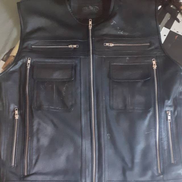 Jual Jaket kulit model rompi | Shopee Indonesia