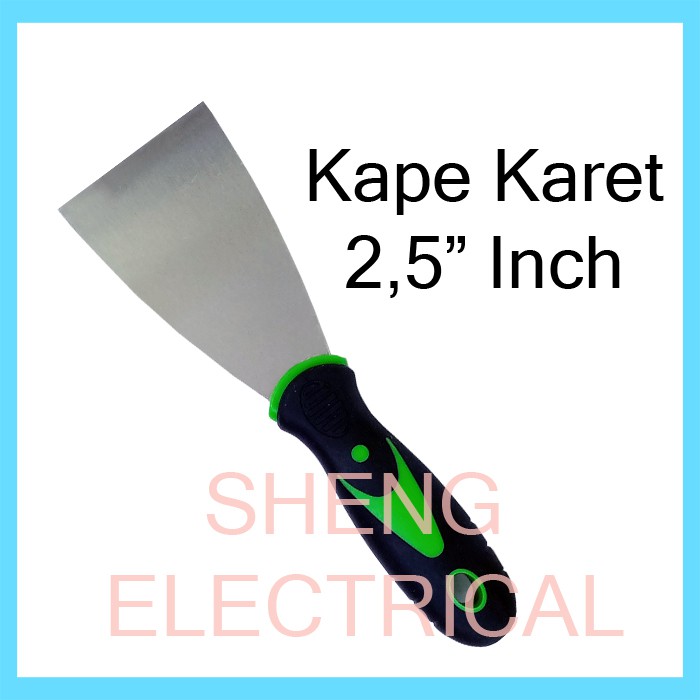 Jual Kape Gagang Karet 2.5" in Scraper Kapi Scrapper 2,5 inch 2.5in 2 ...