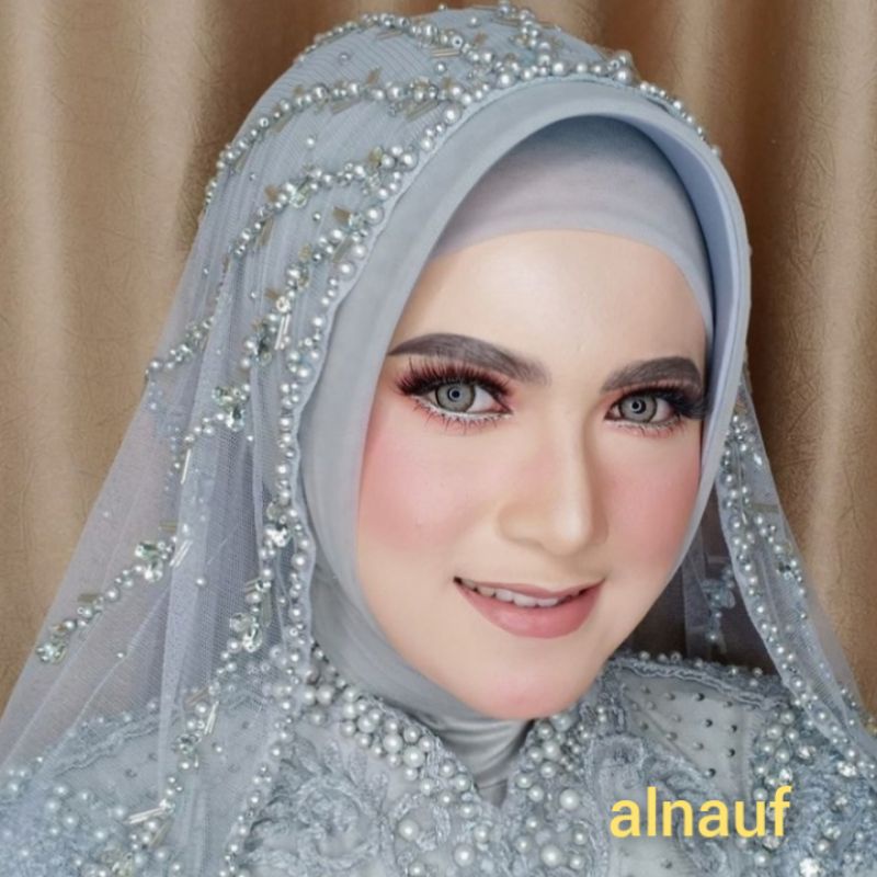 Jual Slayer Wedding Veil Pengantin Diamon Kerudung Akad Nikah | Shopee ...