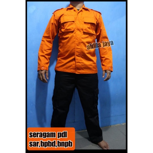 Jual SERAGAM PDL ORANGE SAR BPBD BNPB BASARNAS SIAGA BENCANA | Shopee ...