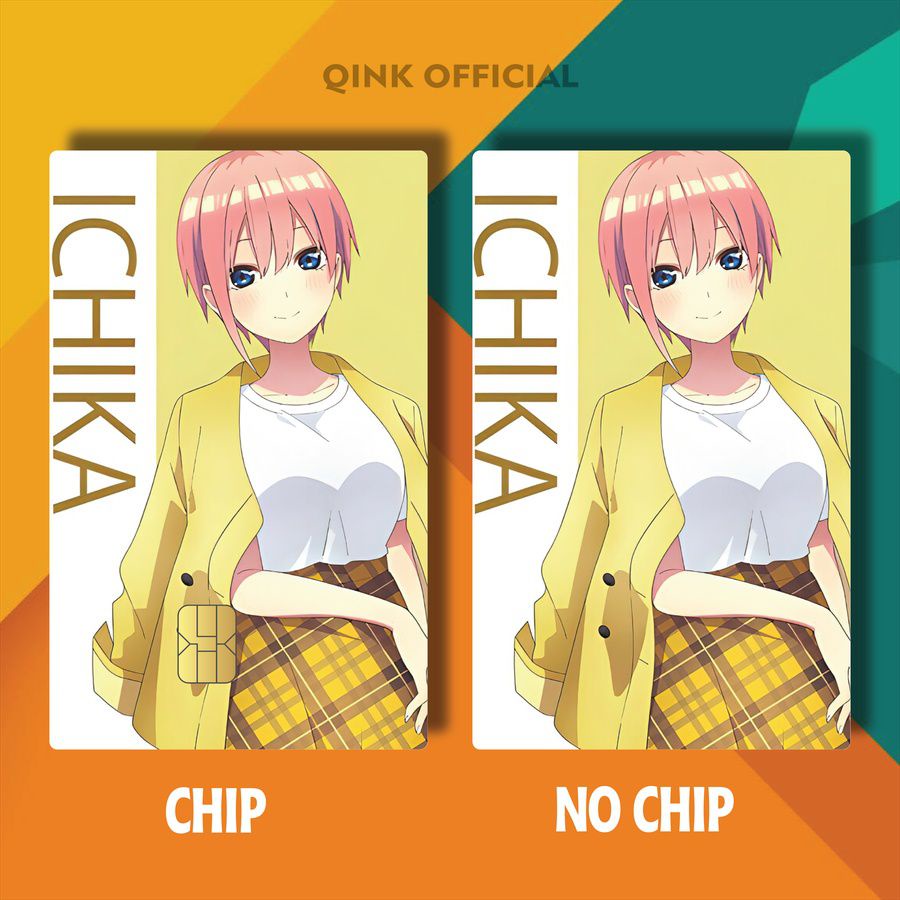 Jual STICKER CARD CUSTOM ANIME ICHIKA NAKANO KAWAII GOTOUBUN ZYBLE ...