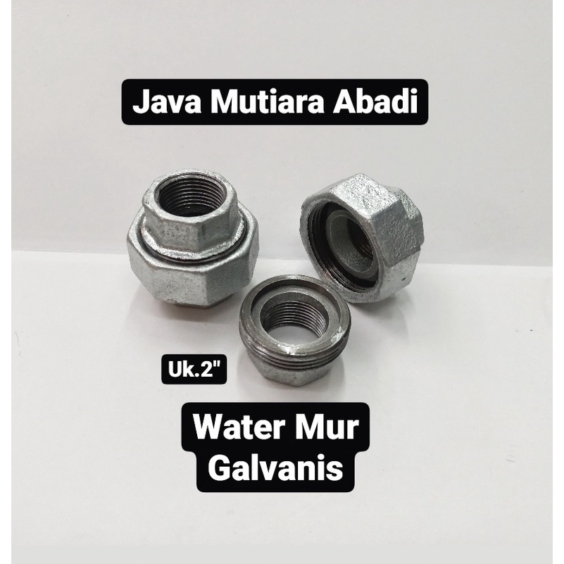 Jual Water Mur Galvanis/Union Besi Galvanis 2''(inch) | Shopee Indonesia