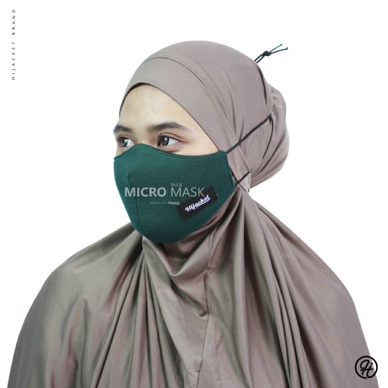Jual Masker kain dua lapis untuk pria dan wanita/ masker hijab hijacket ...