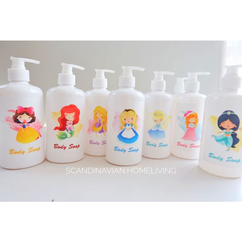 Jual BOTOL SABUN ANAK PUMP MOTIF PRINCESS / BOTOL SABUN BOTOL SHAMPOO ...