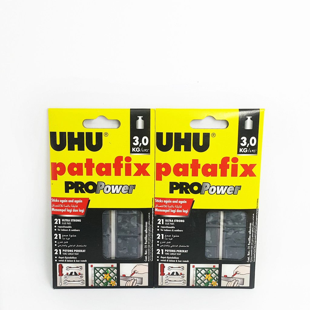 Jual UHU Patafix Pro Power 21pcs | Shopee Indonesia