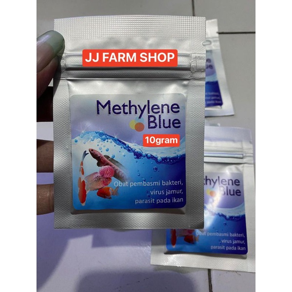 Jual METHYLENE BLUE BUBUK 10GR OBAT IKAN BIRU pembasmi parasit kutu ...