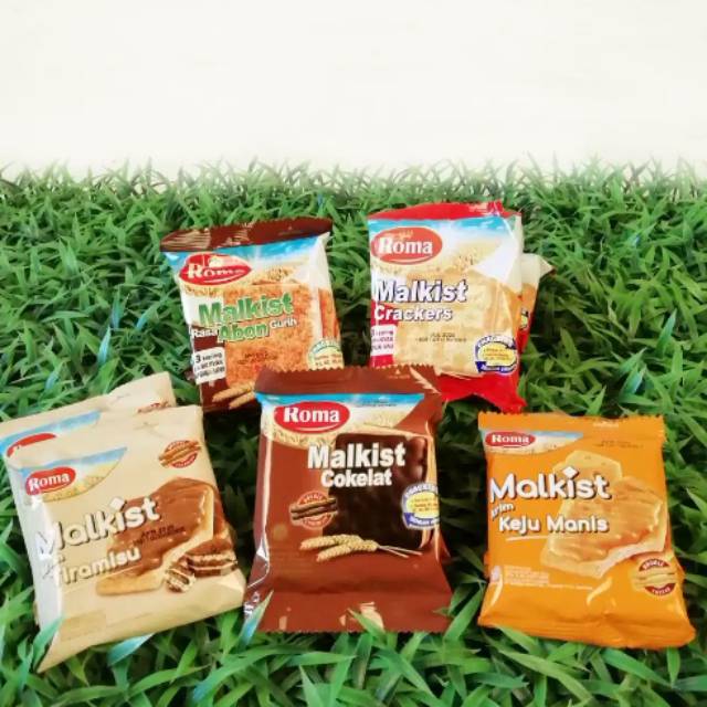Jual Roma Malkist biskuit creackers [10pcs/renceng] | Shopee Indonesia