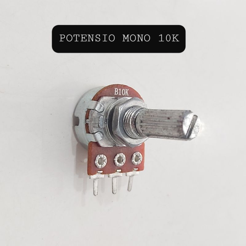 Jual Potensio MONO 10K Potensiometer Linear 10 K | Shopee Indonesia