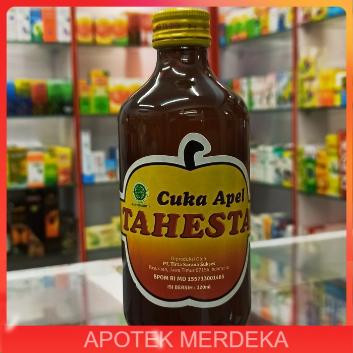 Jual cuka apel tahesta 320 ml | Shopee Indonesia