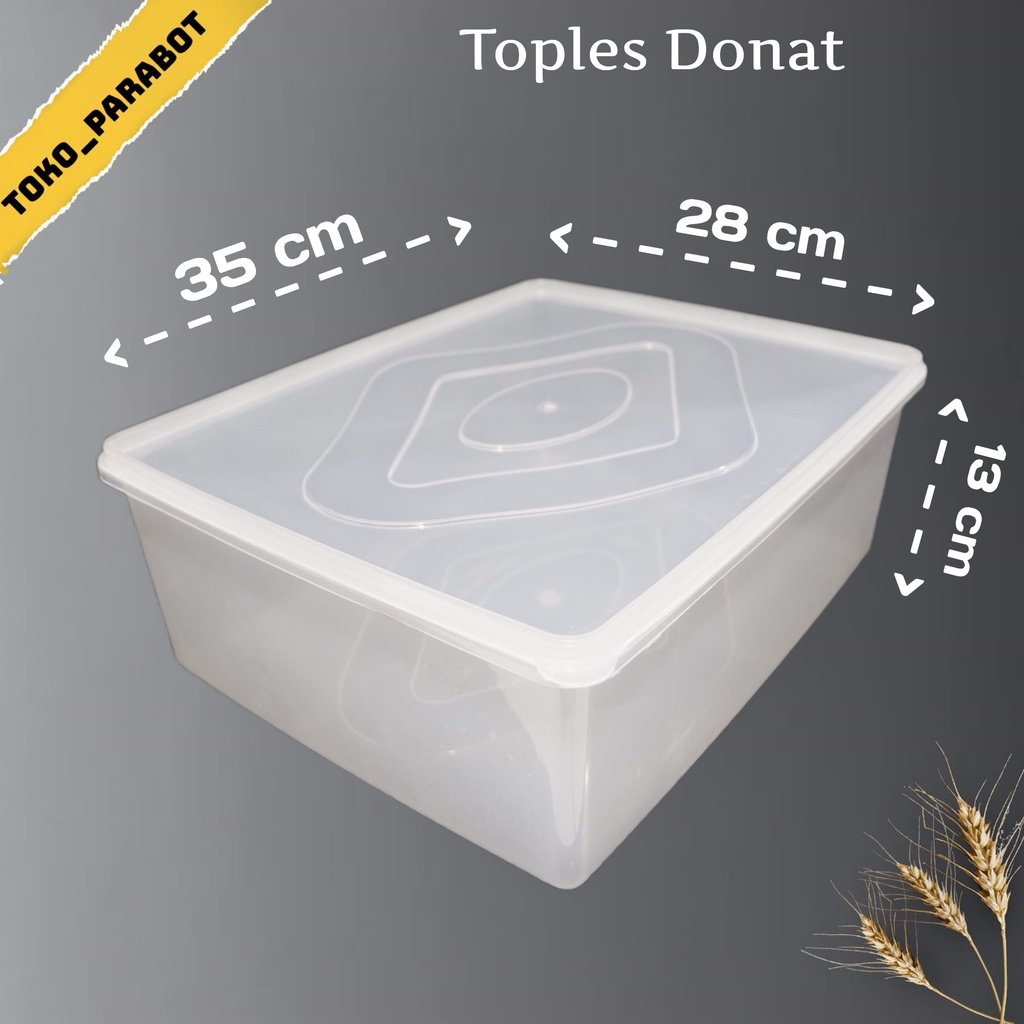 Jual Kotak Makanan Besar Toples kue Lebaran Toples Takjil besar ...