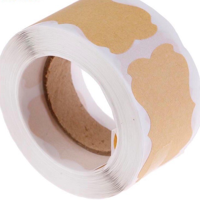 Jual STIKER LABEL KOSONG SATUAN/ LABEL KOSONG/ STICKER BAHAN MAKANAN ...