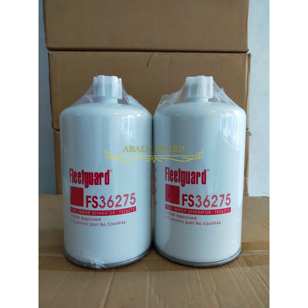Jual Fuel Filter FLEETGUARD / Filter Solar FS36275 / FS 36275 | Shopee ...