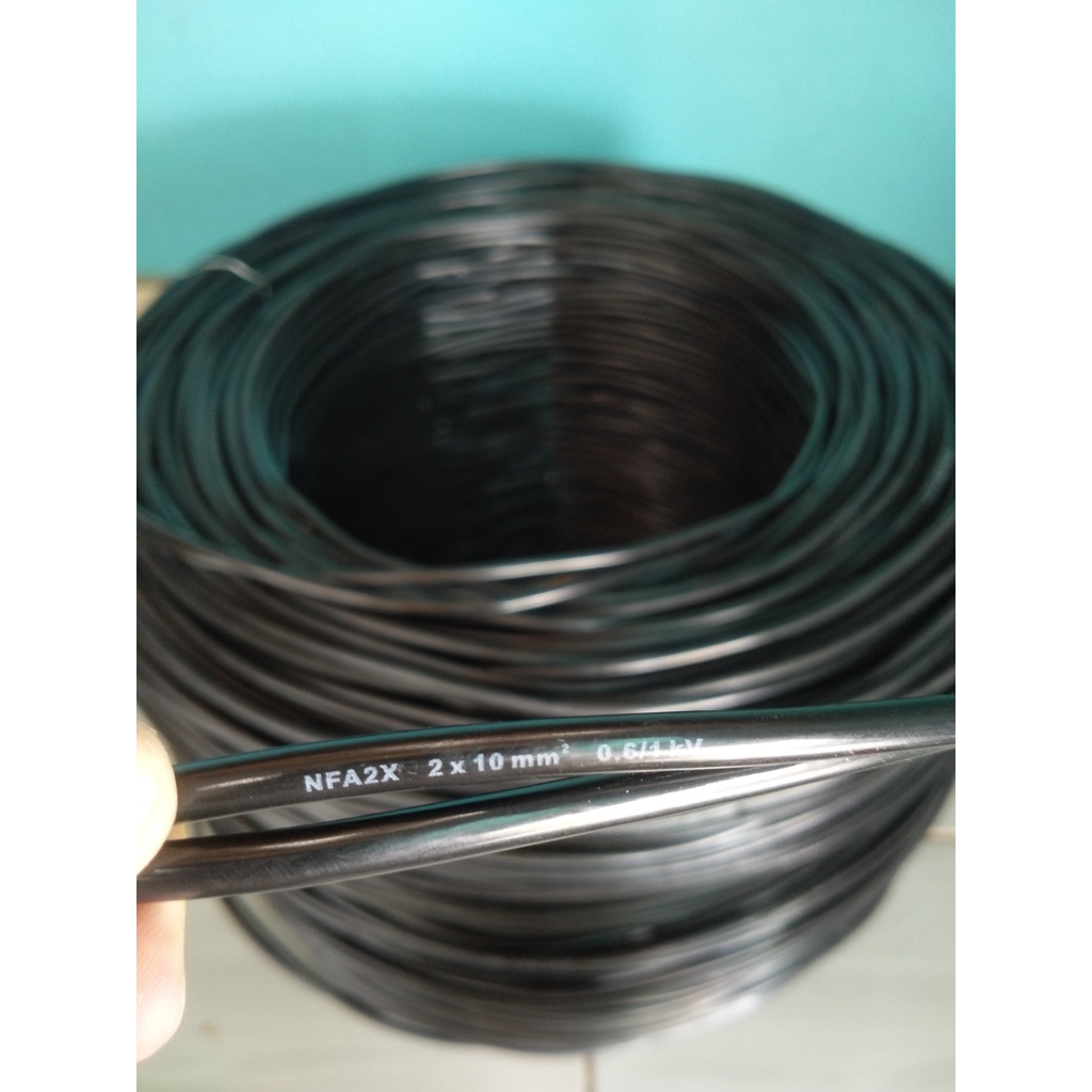 Jual Kabel Twist SR 2x10 mm TM Untuk Sambungan Rumah Harga Permeter ...