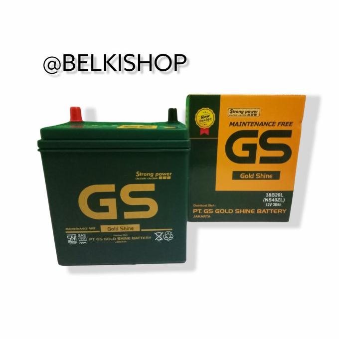 Jual Aki Mobil Grand Livina-Picanto-Xpander NS40ZL GS MF 12 V 38 AH belk11 Segera Beli | Shopee ...