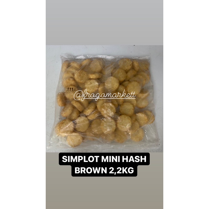 Jual Simplot Kentang Mini Hash Brown 2,2kg | Shopee Indonesia