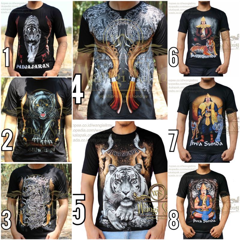 Jual Kaos Jati Diri Sunda, Kaos Macan, Kaos Kujang, Kaos Siliwangi ...