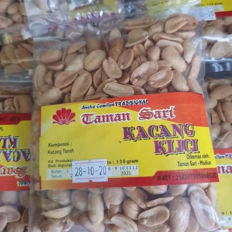 Jual Kacang Klici TAMAN SARI Asli Madiun (130 gram) | Shopee Indonesia