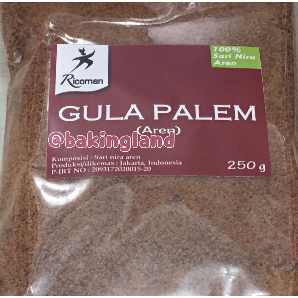 Jual Palm Sugar ( Gula Palem ) riccoman | Shopee Indonesia