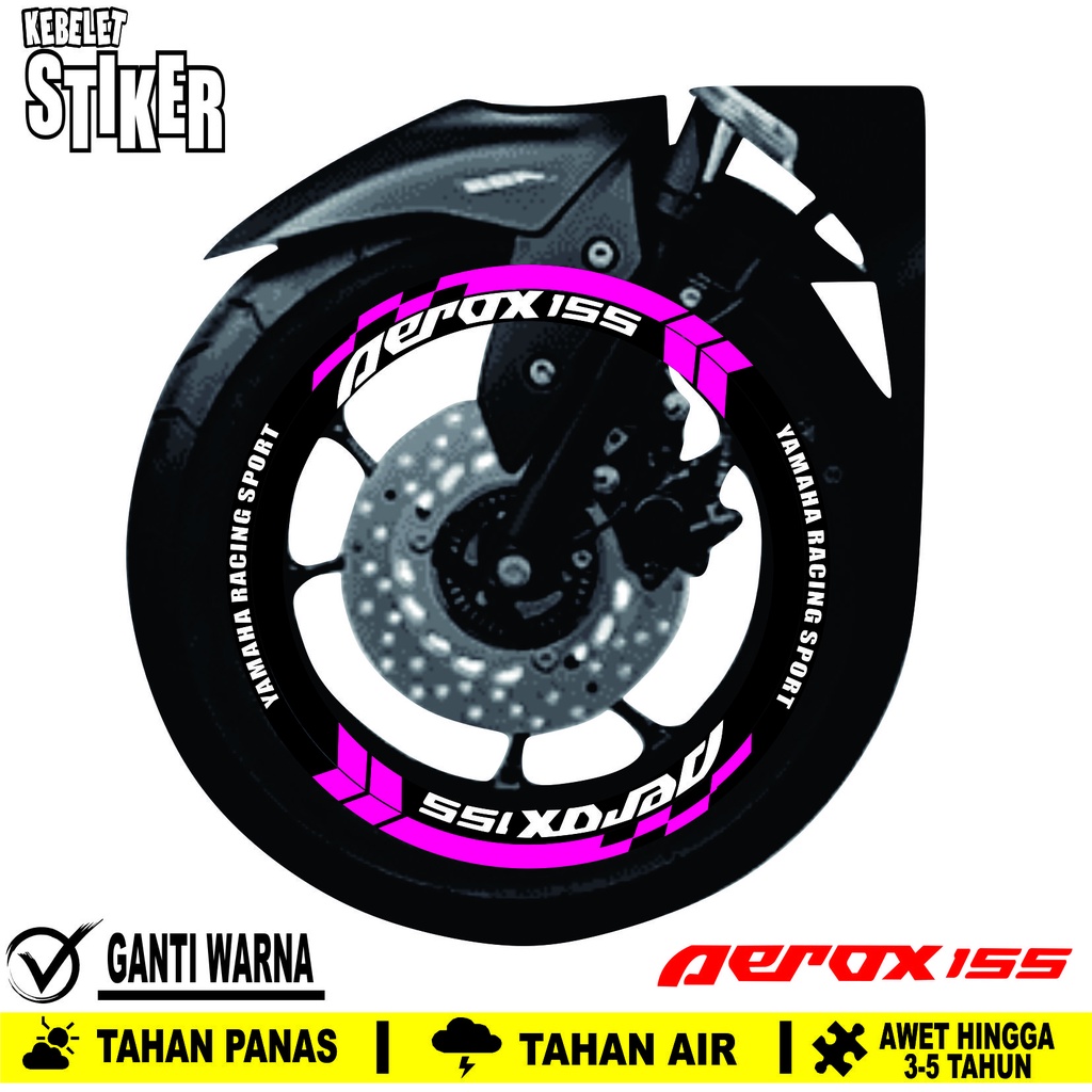 Jual Stiker Velg Aerox, Lis Velg Variasi, Stiker Velg Variasi Yamaha ...