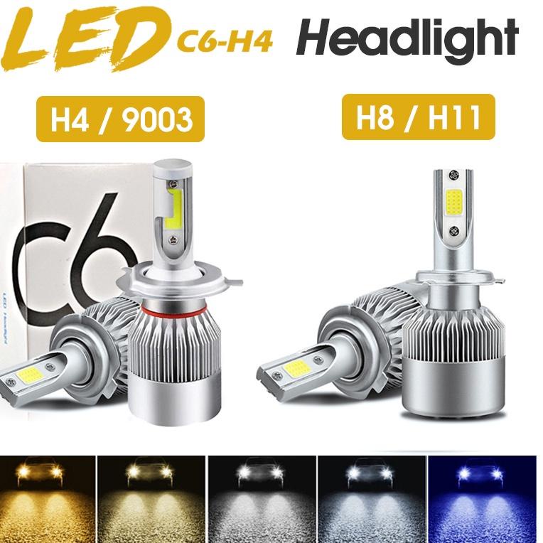 Jual Lampu LED Mobil Headlight Lampu Mobil Super Bright C6 H H11 H8 H9 ...