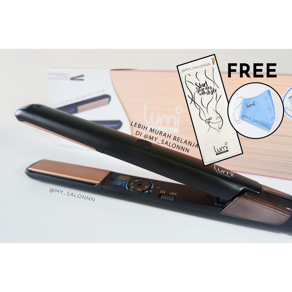 Jual LUMI Professional Hair Straightener 1 inch | Catok Rambut ...