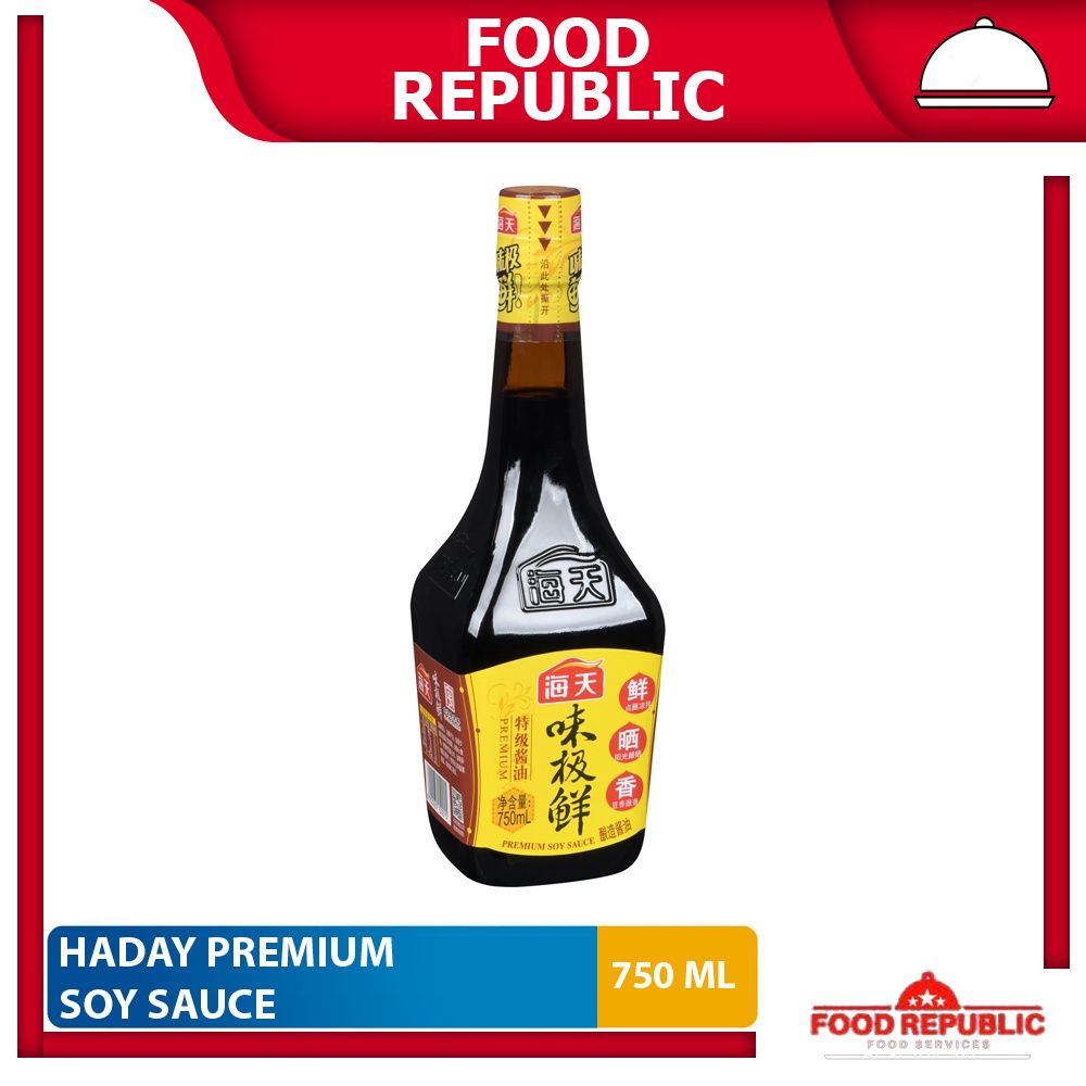 Jual Haday Premium Soy Sauce 750 ml Kecap Asin No 1 China Hai Tian Halal | Shopee Indonesia