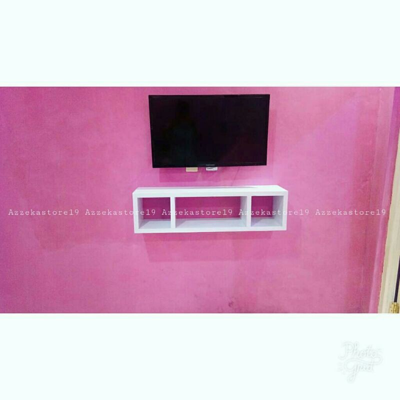 Jual Rak TV minimalis/rak tv dinding/rak tv gantung | Shopee Indonesia