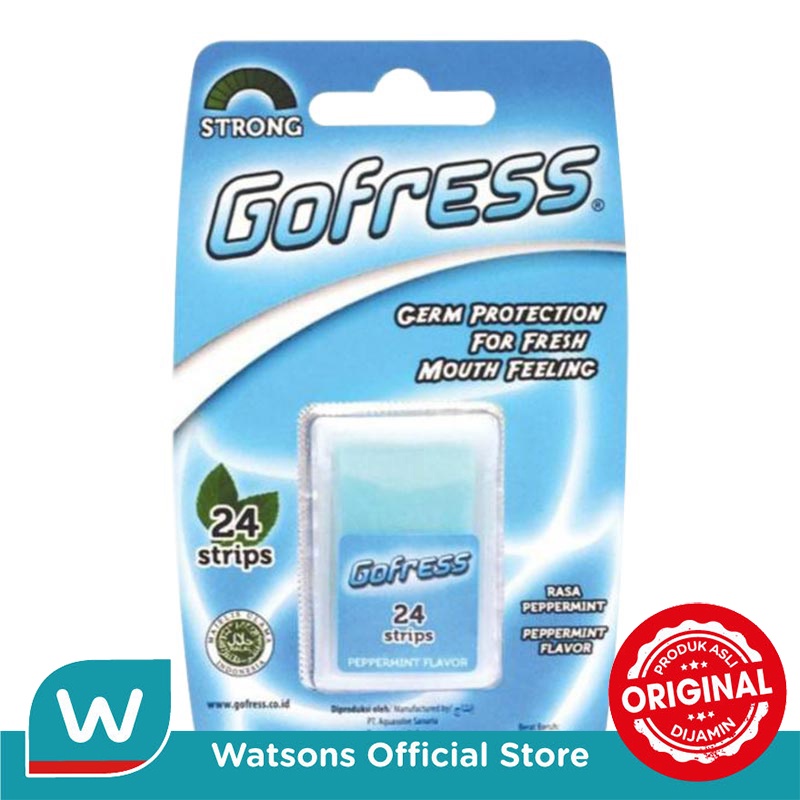 Jual Go Fress Oral Care Strips 24's | Shopee Indonesia