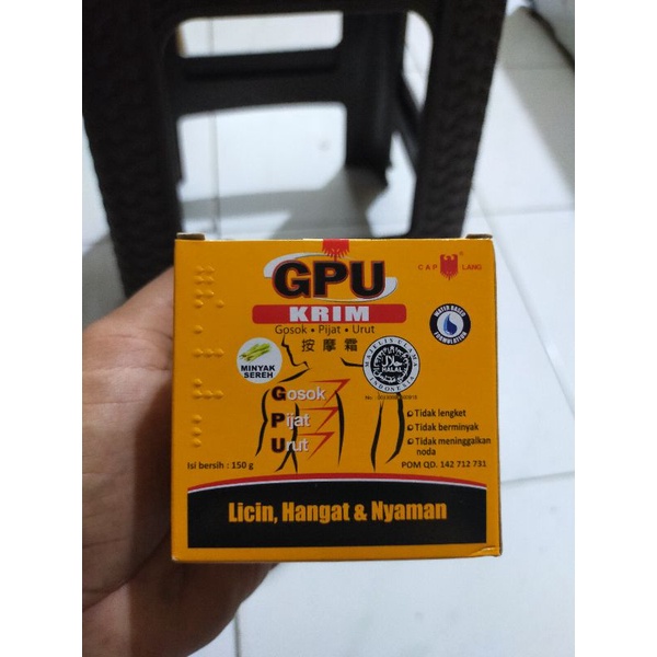 Jual gpu cream original gpu | Shopee Indonesia
