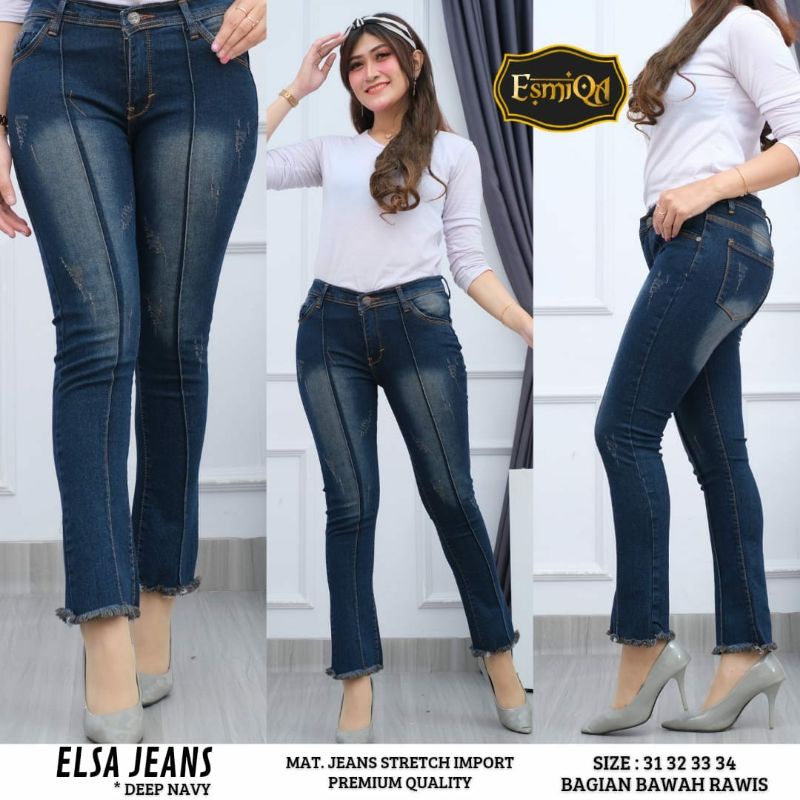 Jual ELSA JEANS ORIGINAL PRODUK BY ESMIQA | Shopee Indonesia