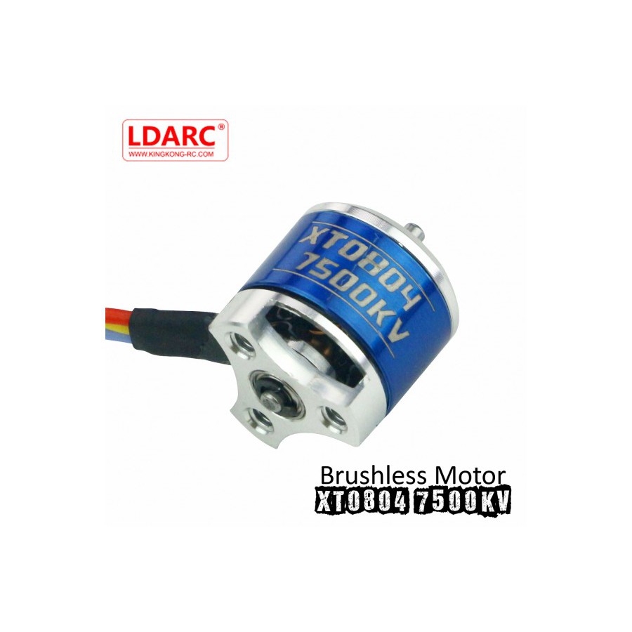 Jual LDARC Brushless Motor for Tiny Multirotor XT0804-7500KV | Shopee ...