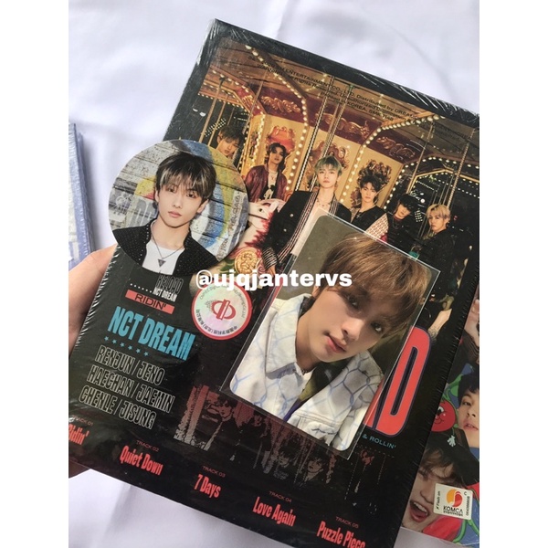 Jual Album NCT Dream Ridin Rollin unsealed fullset | Shopee Indonesia