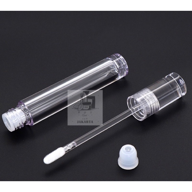 Jual 4ml/5ml Botol Kosong Lip Gloss Full Transparan/lip cream/lipgloss ...