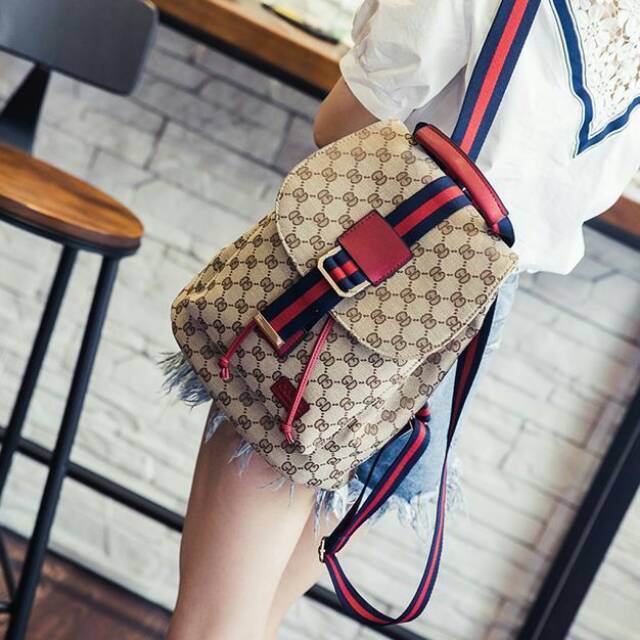 Jual Tas ransel gucci kanvas | Shopee Indonesia