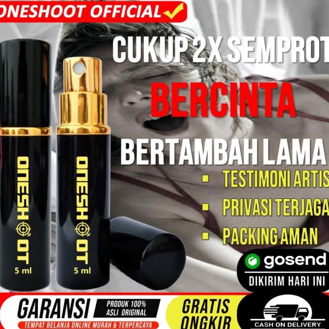 Jual Oneshoot-Spray-Obat-Kuat-Oles-Tahan-Lama-Herbal-Pria-Bpom-One-Shoot | Shopee Indonesia