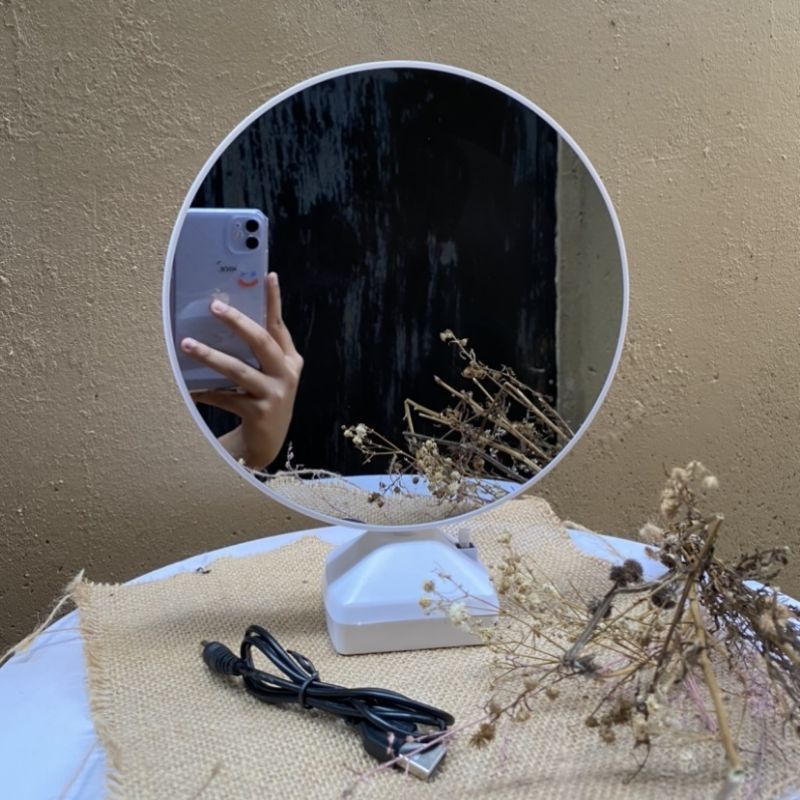 Jual Cermin Custom / Magic Mirror / Cermin Foto LED || Cermin Aesthetic ...