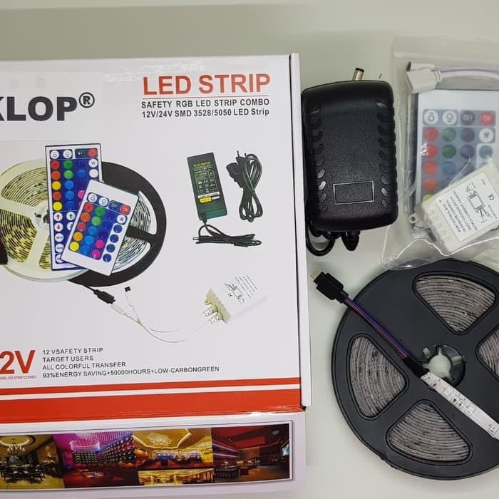 Jual LED STRIP RGB 1 SET | Shopee Indonesia