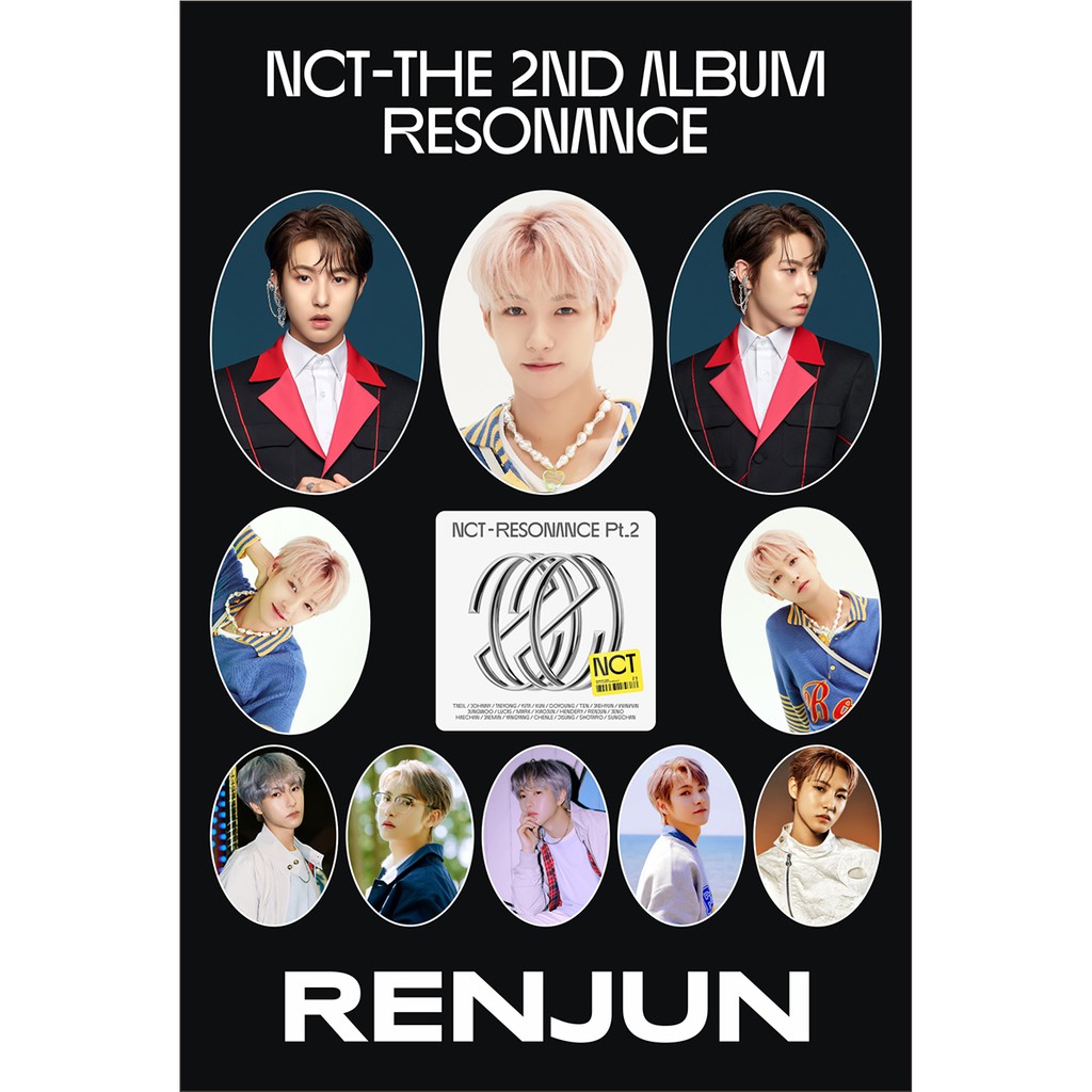 Jual Stiker nct dream renjun Kpop sticker a6 Nct 2020 Resonance arrival ...