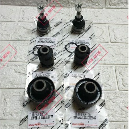 Jual BUSHING LOWER ARM BESAR KECIL BALL JOINT SAYAP DEPAN SET SIGRA ...