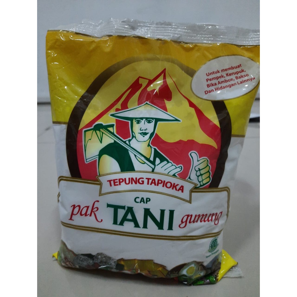 Jual Tepung Tapioka Cap Pak Tani - 500 Gram | Shopee Indonesia