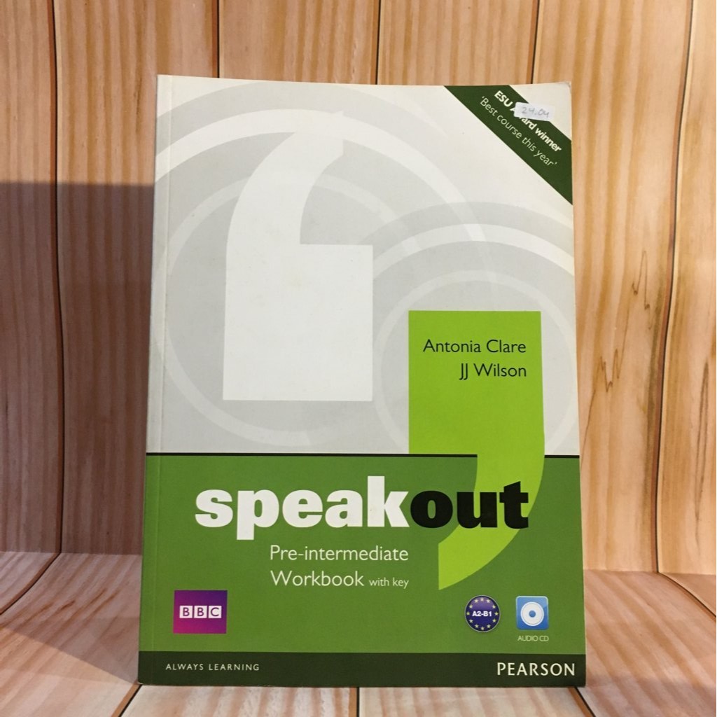 Jual BUKU SPEAKOUT PRE INTERMEDIATE WORKBOOK WITH KEY A2-B1 (AUDIO CD) / ANTONIA CLARE / PEARSON ...