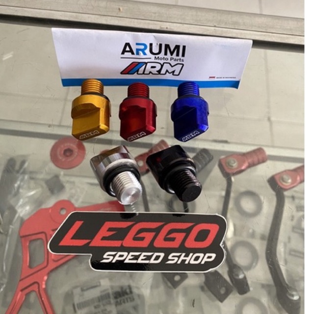 Jual Baut oli gardan ARM Arumi universal semua motor matic | Shopee ...