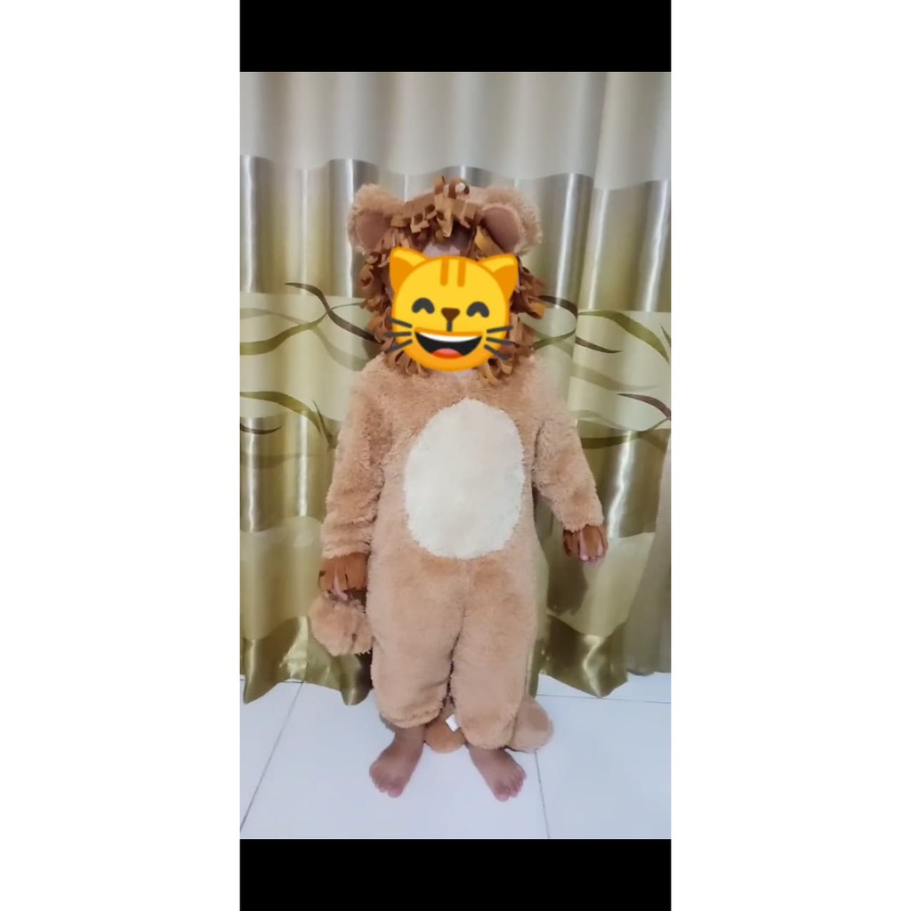 Jual Kostum Anak/Kostum Singa/Kostum Monyet/Kids Animal Costume/Lion ...