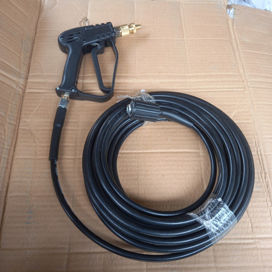 Jual Paket Set Selang 25 Meter + Gun Jet Cleaner Pendek | Shopee Indonesia
