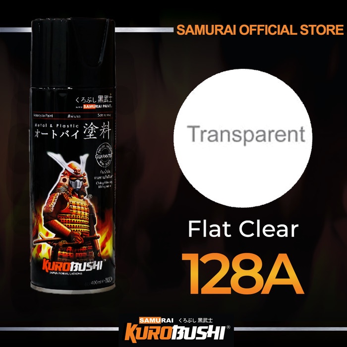 Jual Samurai Paint Flat Clear 128A Varnish Doff #128A | Shopee Indonesia
