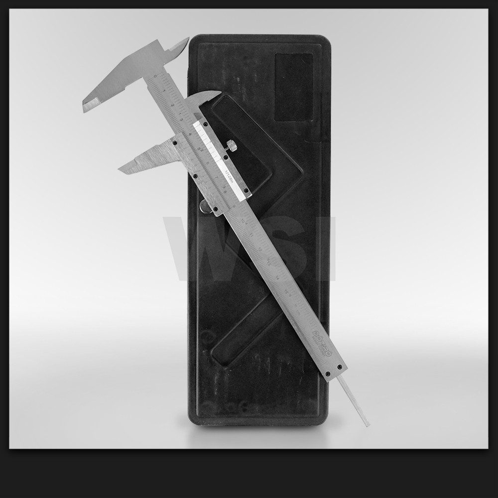 Jual SKETMAT SIGMAT DIMENSI 6" Jangka Sorong Manual stainless Vernier ...