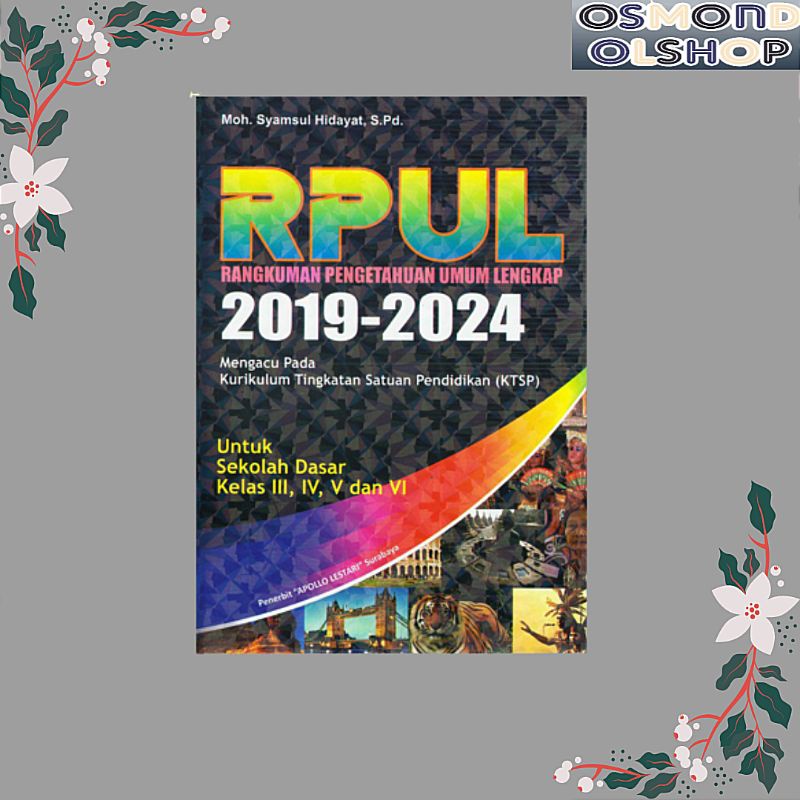 Jual Buku Rangkuman Pengetahuan Alam (RPAL) Dan Umum Lengkap (RPUL ...