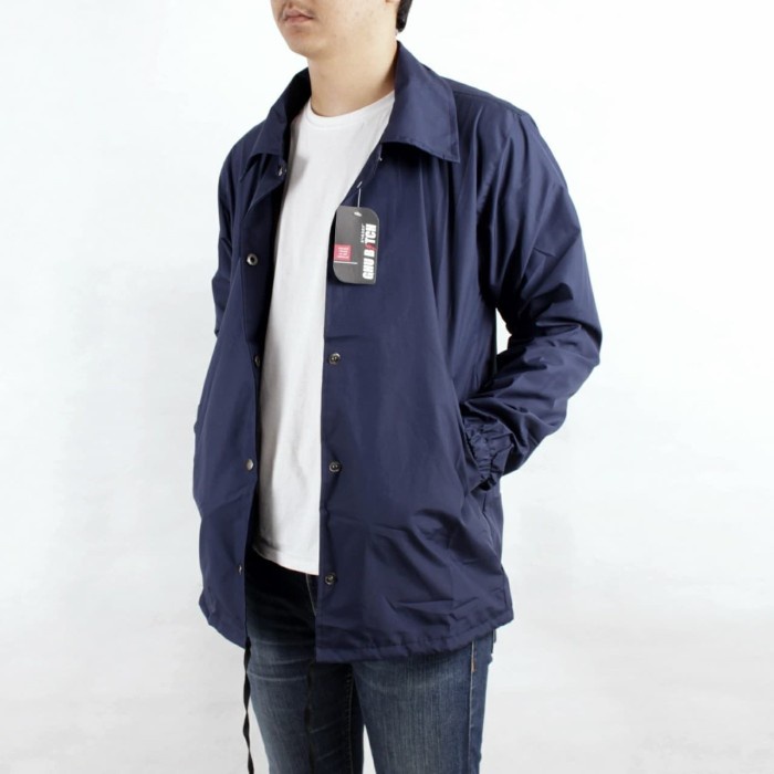 Jual Pria-Jaket- Coach Jaket Polos Original -Jaket-Pria. | Shopee Indonesia