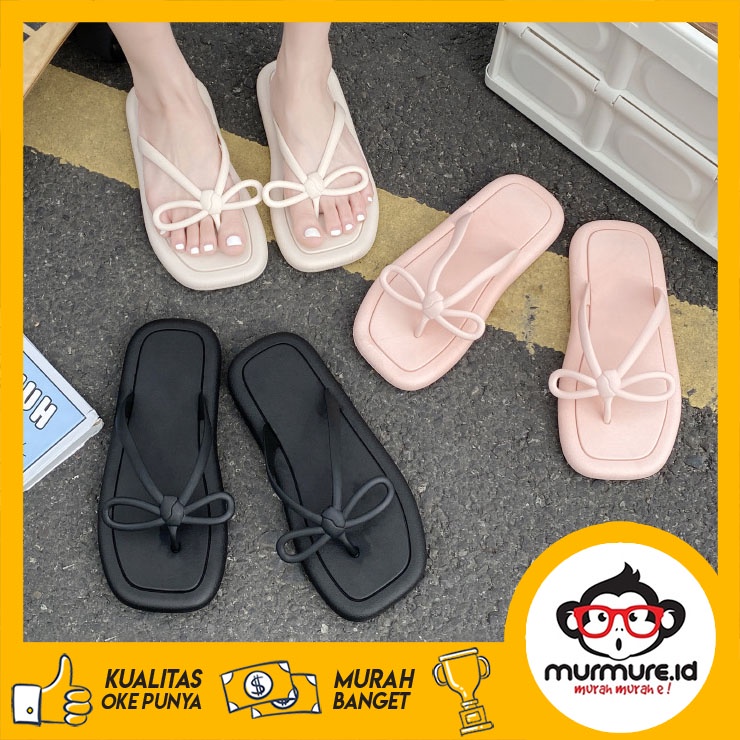 Jual MURMURE.ID | SANDAL JEPIT WANITA DENGAN PITA ALA KOREA SENDAL SANTAI SANDAL PANTAI SANDAL ...