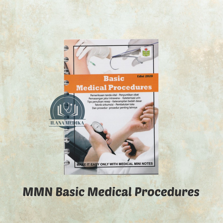 Jual Medical Mini Notes Basic medical Procedure MMN prosedur medis ...